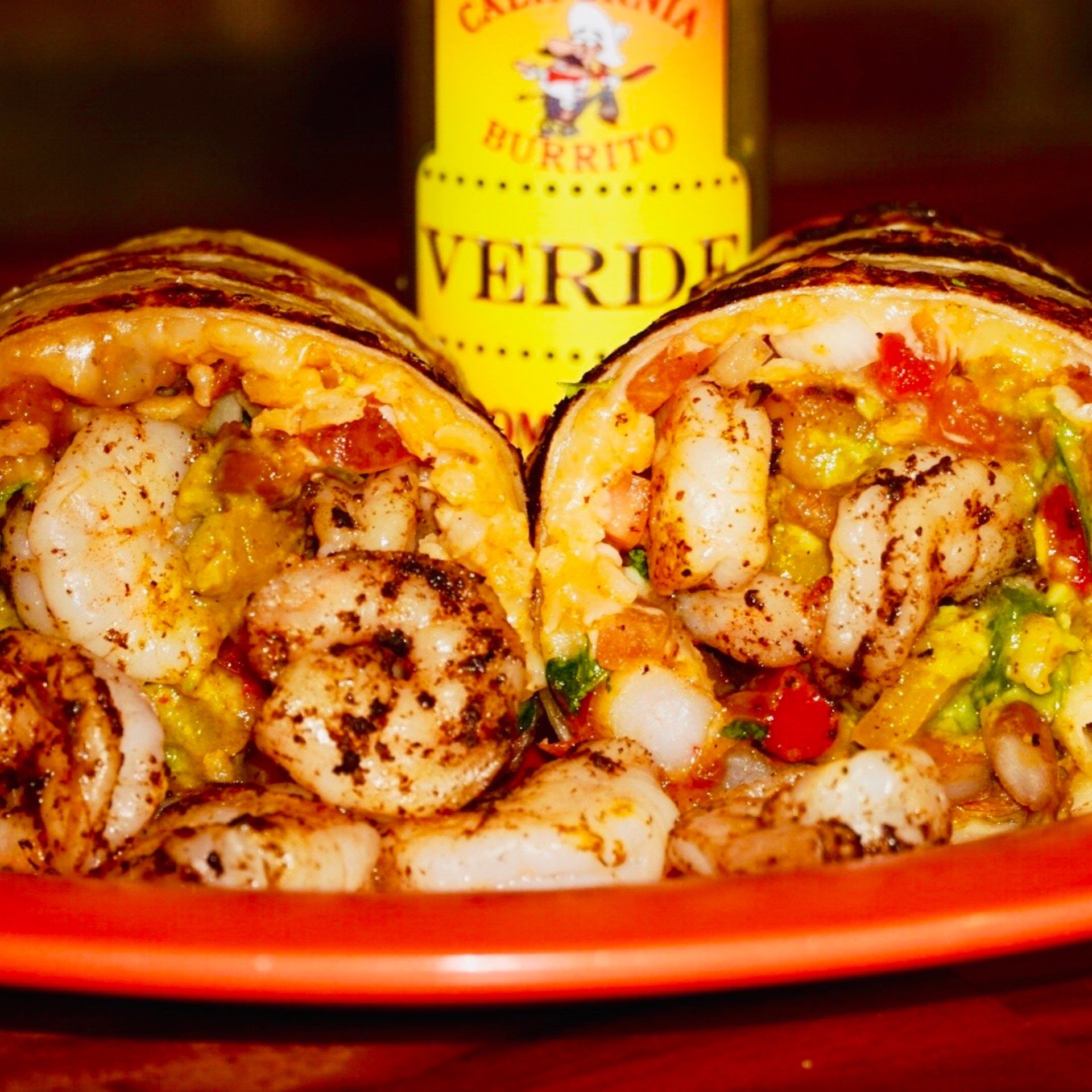 Original Shrimp Burrito | CALIFORNIA BURRITO